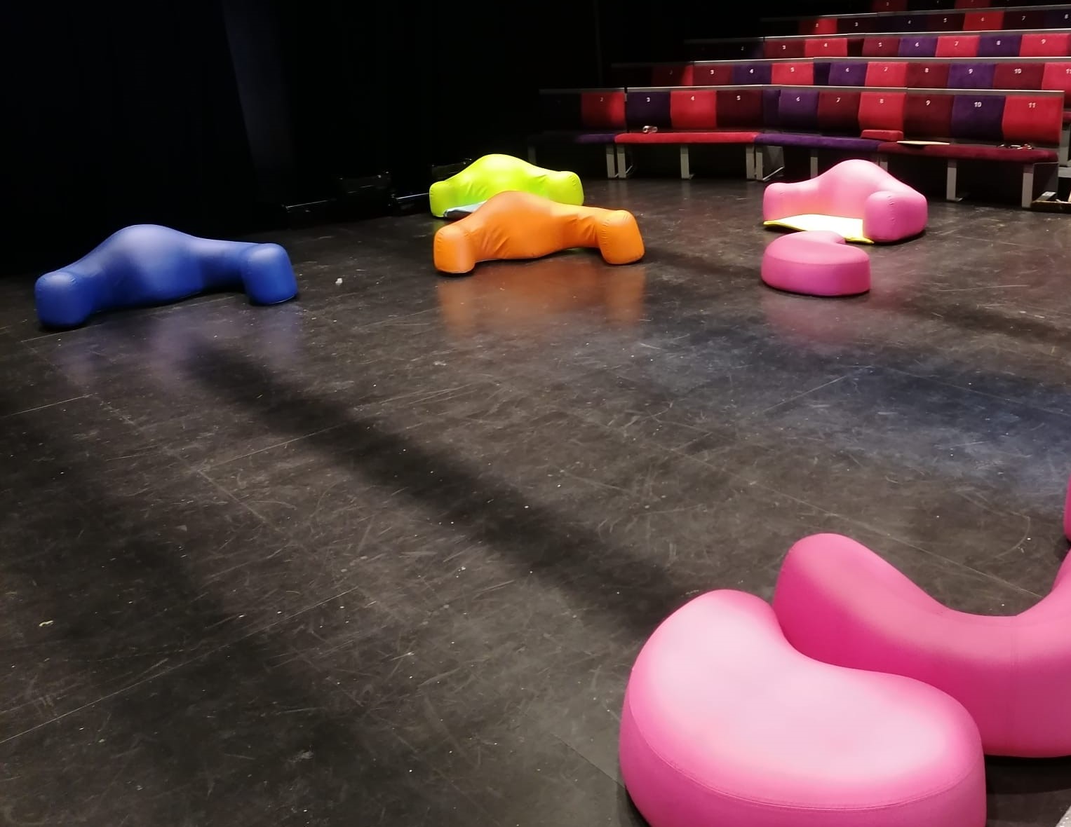 seating pods - Theatre Hullabaloo