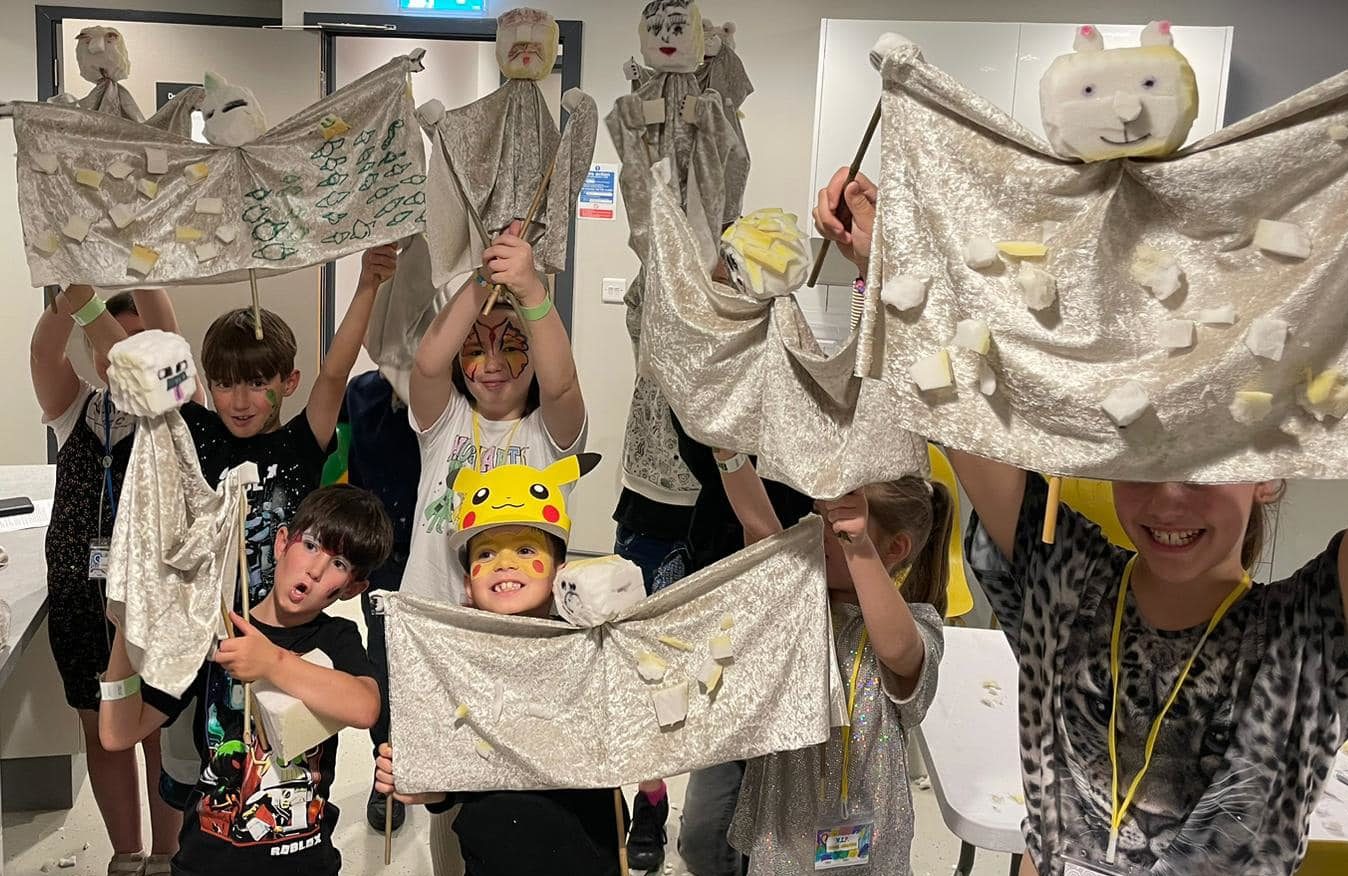 Rod Puppet Making - Theatre Hullabaloo